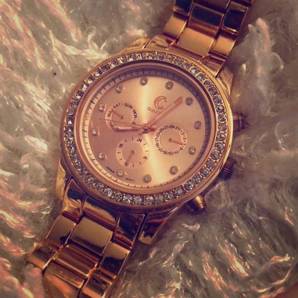 Charming Charlie | Accessories | Rose Gold Watch | Poshmark